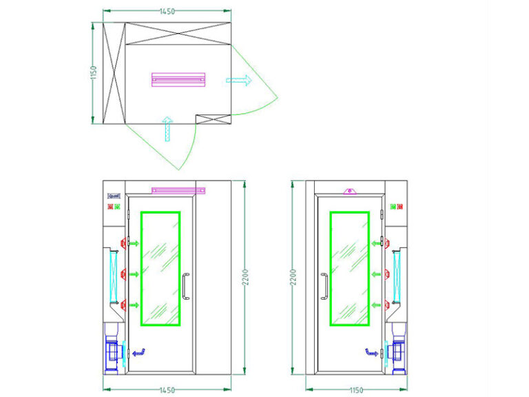 Air Shower - KipRil China clean room equipment